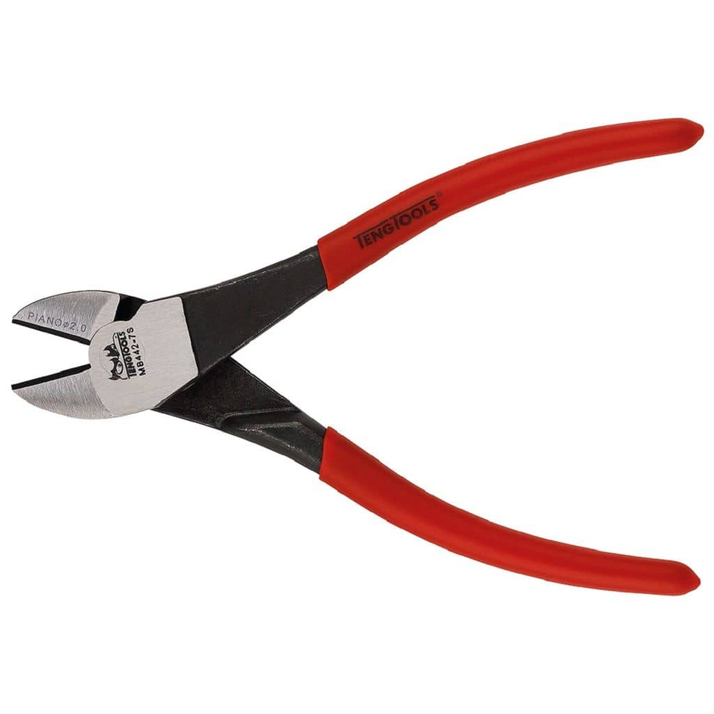7inch Side Cutter With Return Spring | Teng Tools South Africa