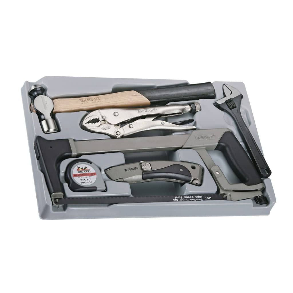 6PC General Kit with Ball Pein Hammer | TengTools South Africa