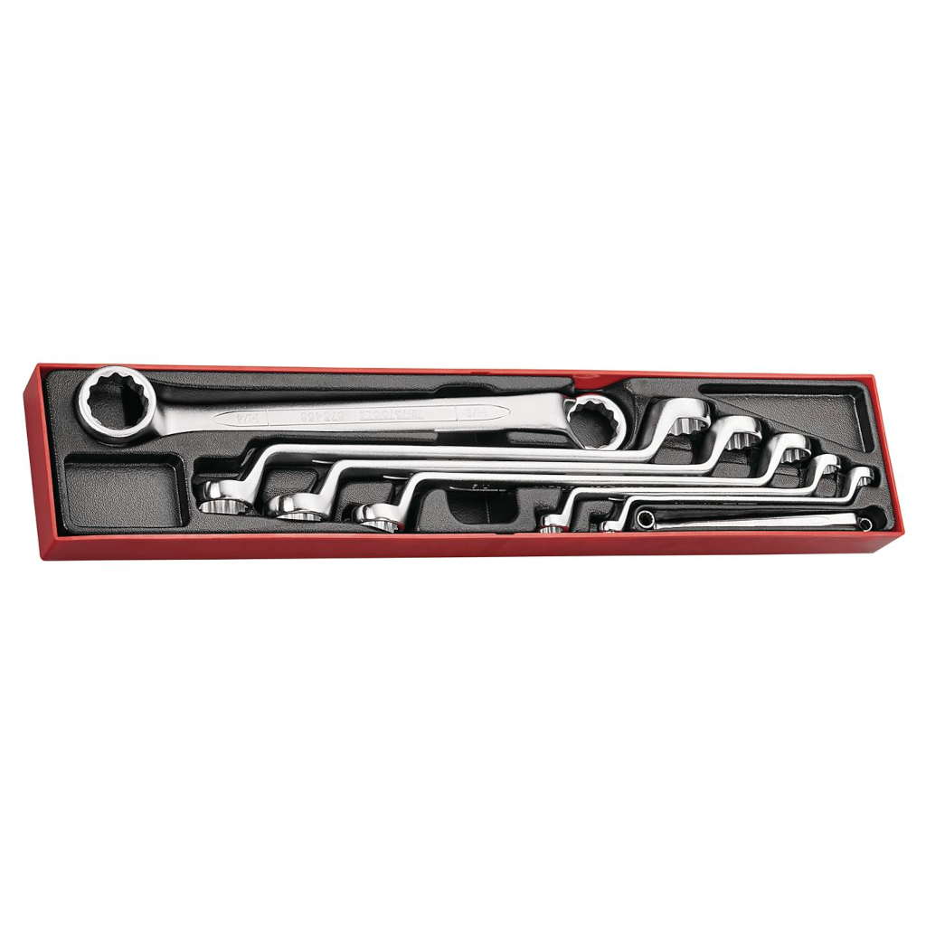 DOUBLE RING SPANNER SET AF TTX4 7 PIECES | Teng Tools South Africa